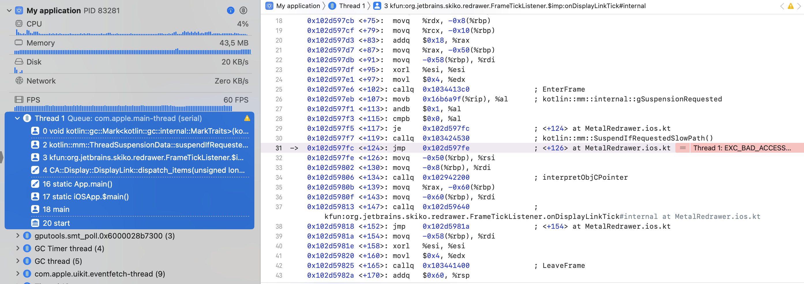 Exc Bad Access In Textfield · Issue 3138 · Jetbrains Compose Multiplatform · Github