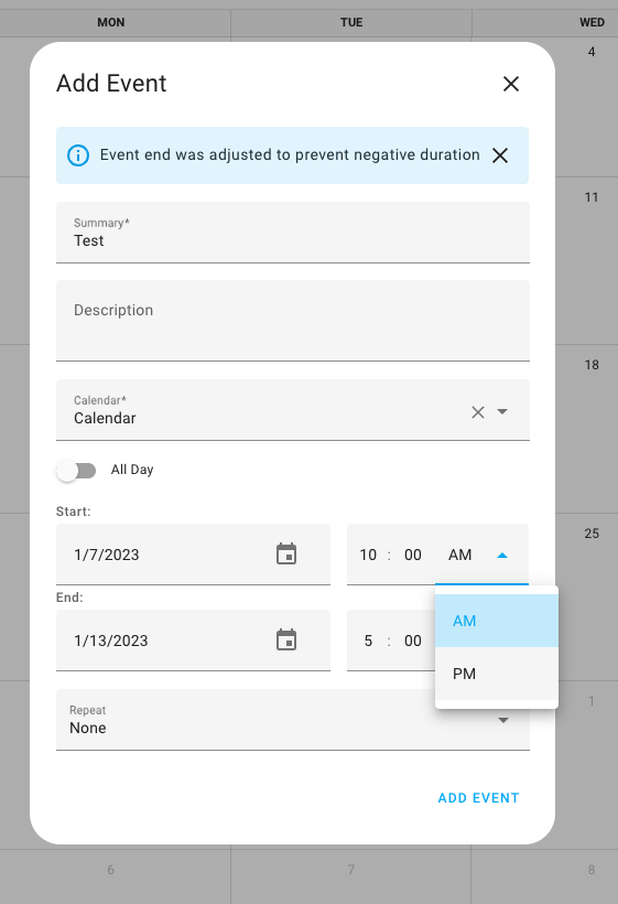Local Calendar frontend start/end time editing timezone issues · Issue #85162 · home-assistant ...