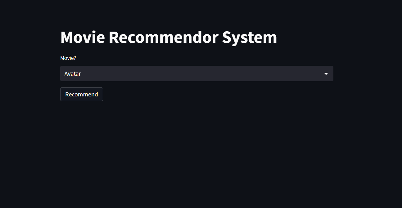 GitHub - jainansal/movie-recommendation-system