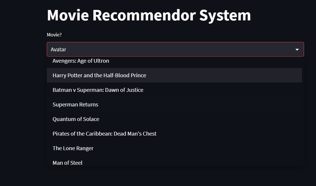 GitHub - jainansal/movie-recommendation-system