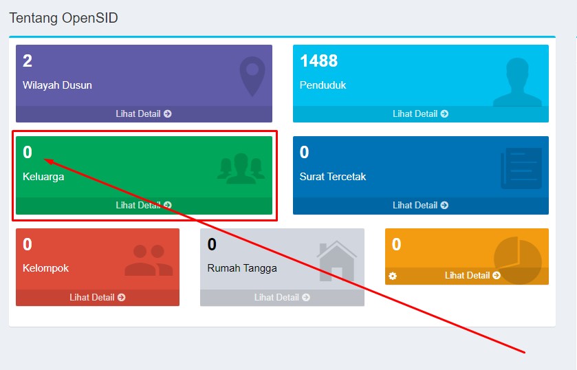 OpenSID 22.04 Import Data Penduduk, Data Kelaurga Tidak Muncul · Issue ...