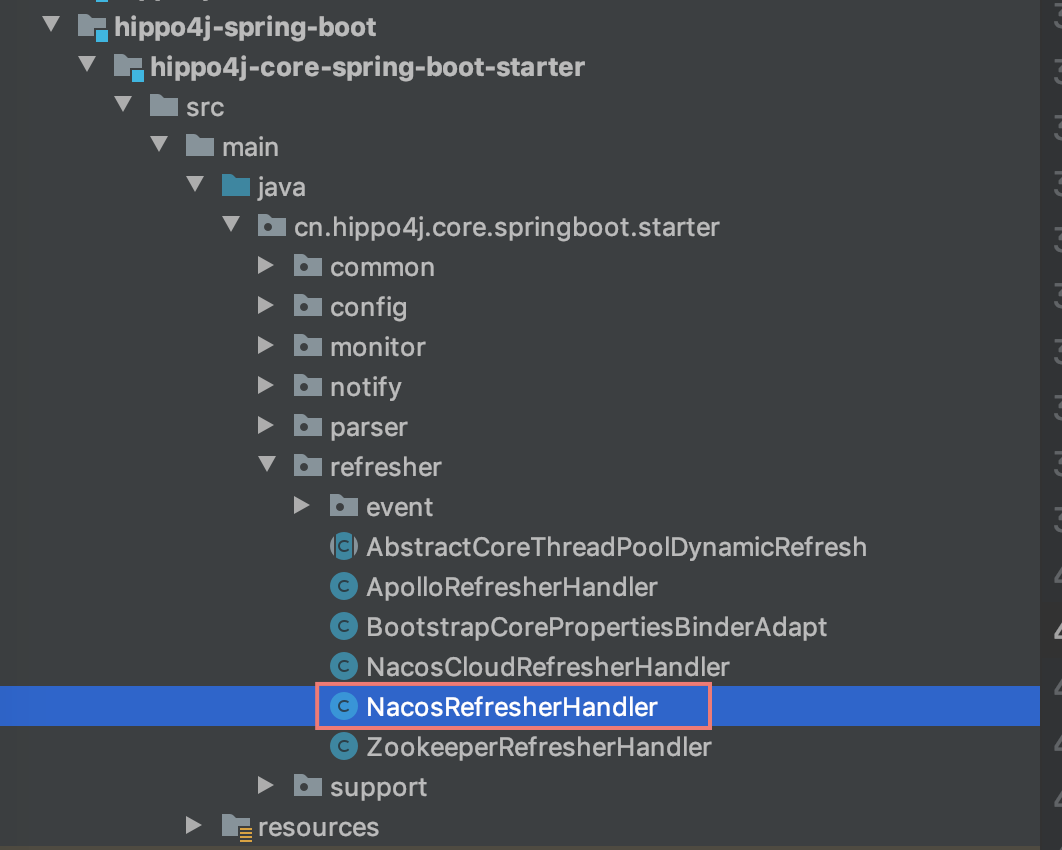 目前nacos支持的是Spring Cloud版本，能否支持Spring Boot版本 · Issue #251 · opengoofy/hippo4j · GitHub