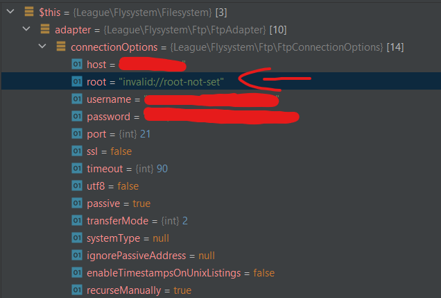 [9.x] FTP file driver not properly documented and doesn't upload files (worked with v8) · Issue ...