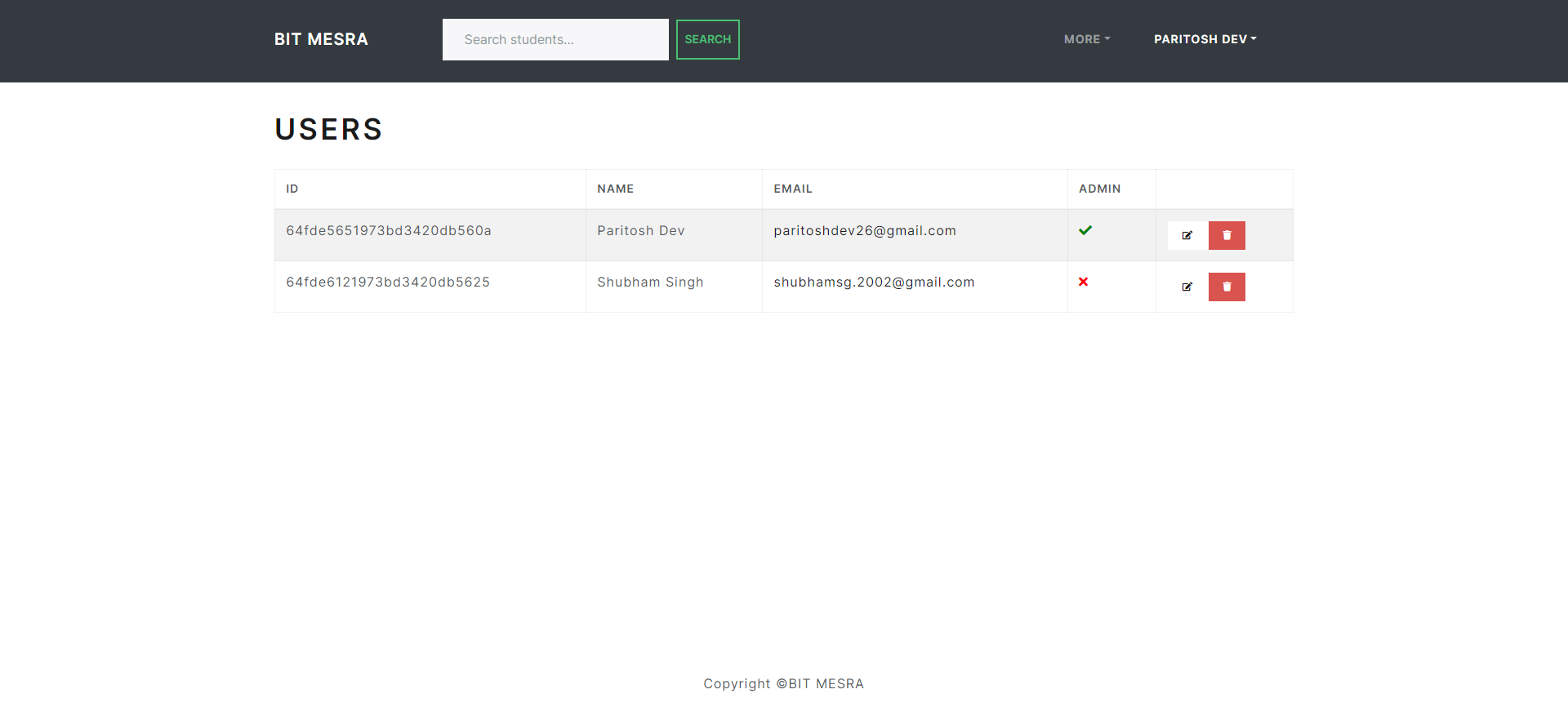 GitHub - sarthak107/Hostel-management: Web app to track students where they are and note the ...