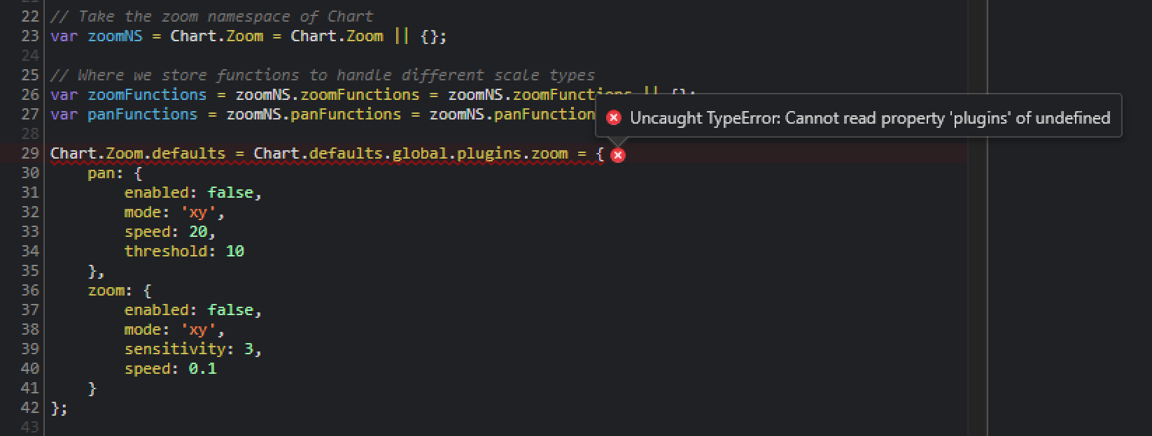 problem migration to Chart.js 3.0 with zoom plugin · Issue #516 · chartjs/chartjs-plugin-zoom ...