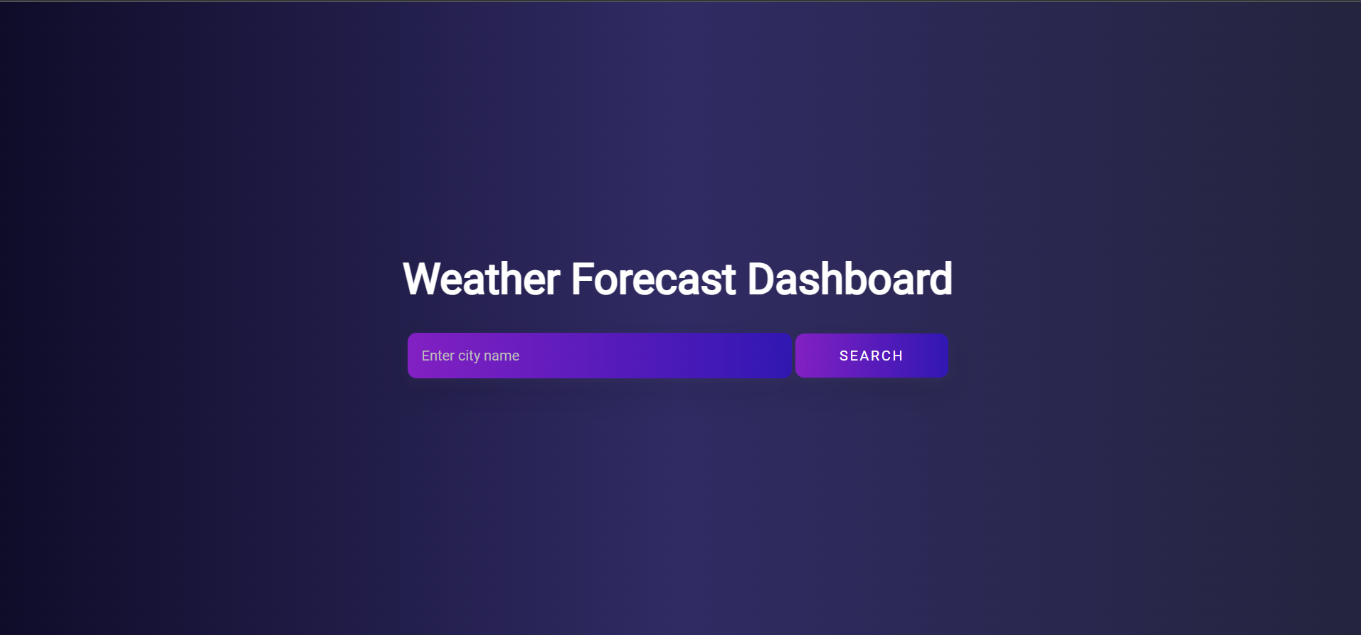 GitHub - ItsUjj96/weather-forecast-dashboard: A website to check weather forecast.