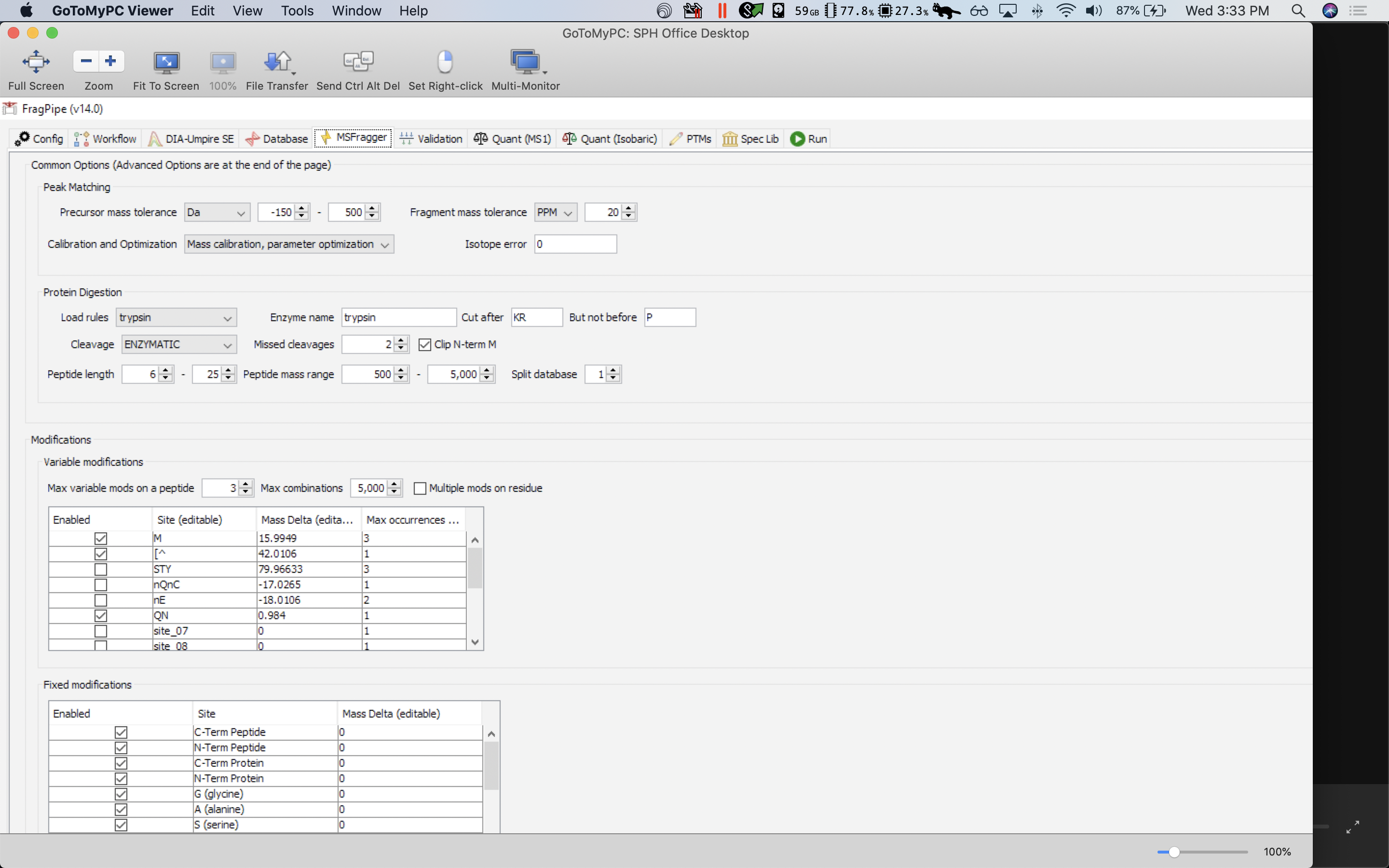 Error in FragPipe when finishing PTM-Shepherd and generating spectral library · Issue #293 ...
