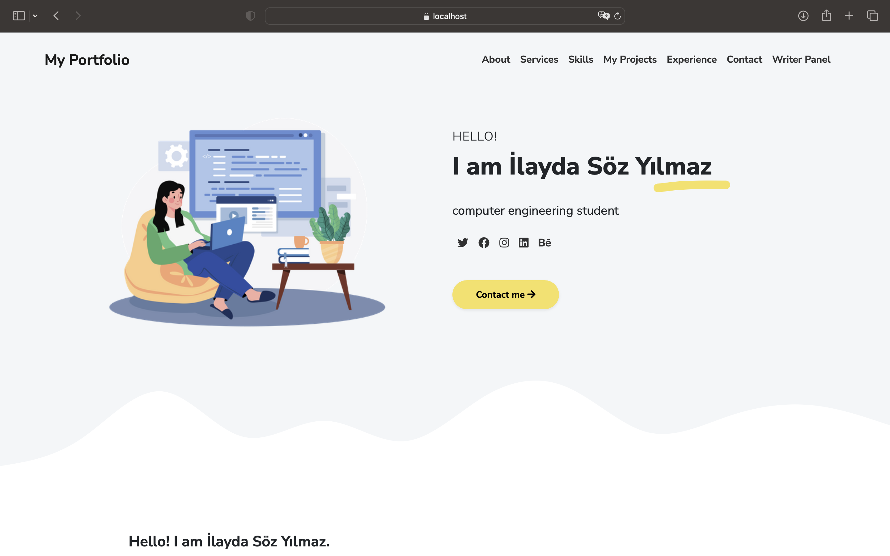 GitHub - ilaydasoz/PortfolioCoreProject