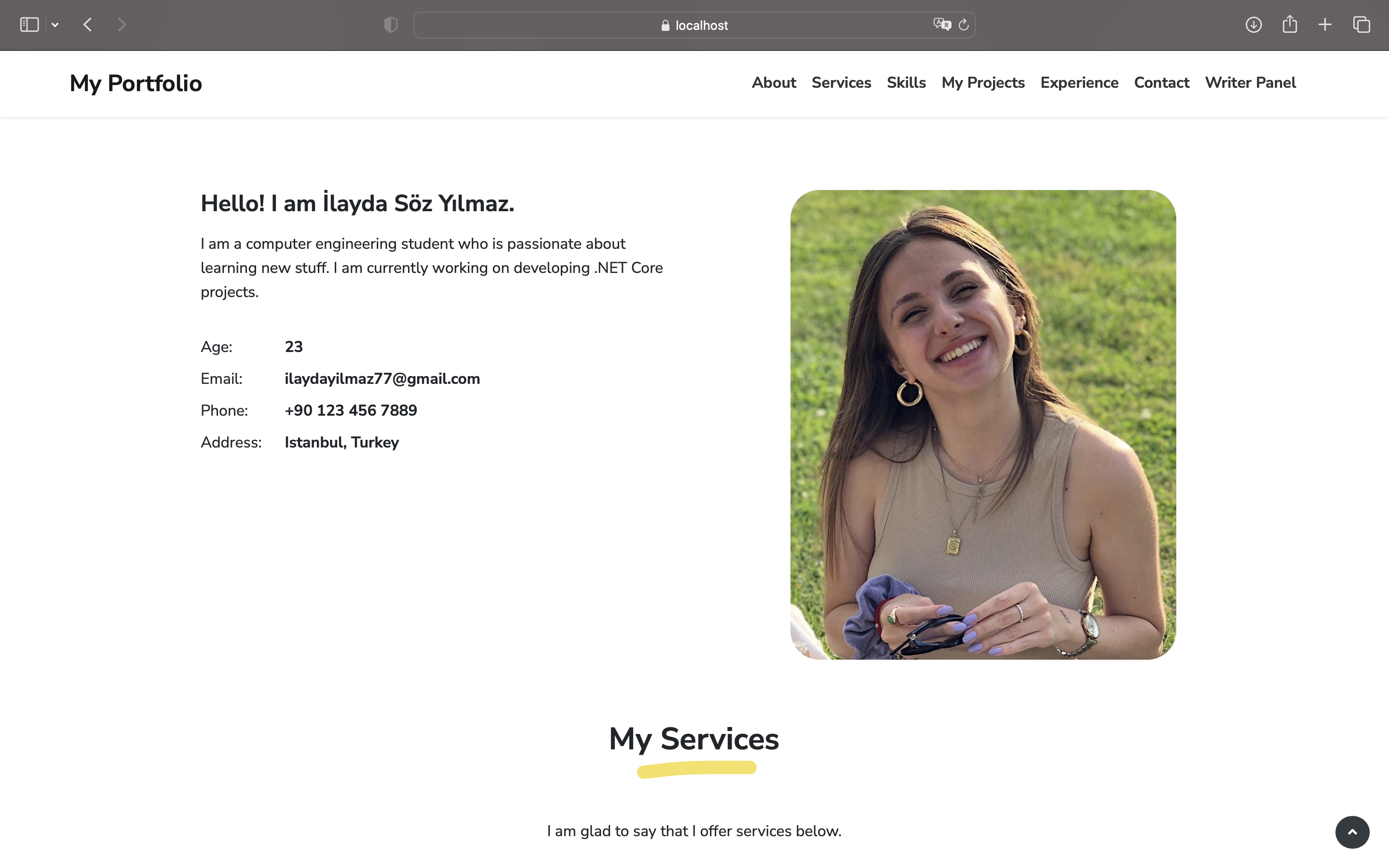 GitHub - ilaydasoz/PortfolioCoreProject