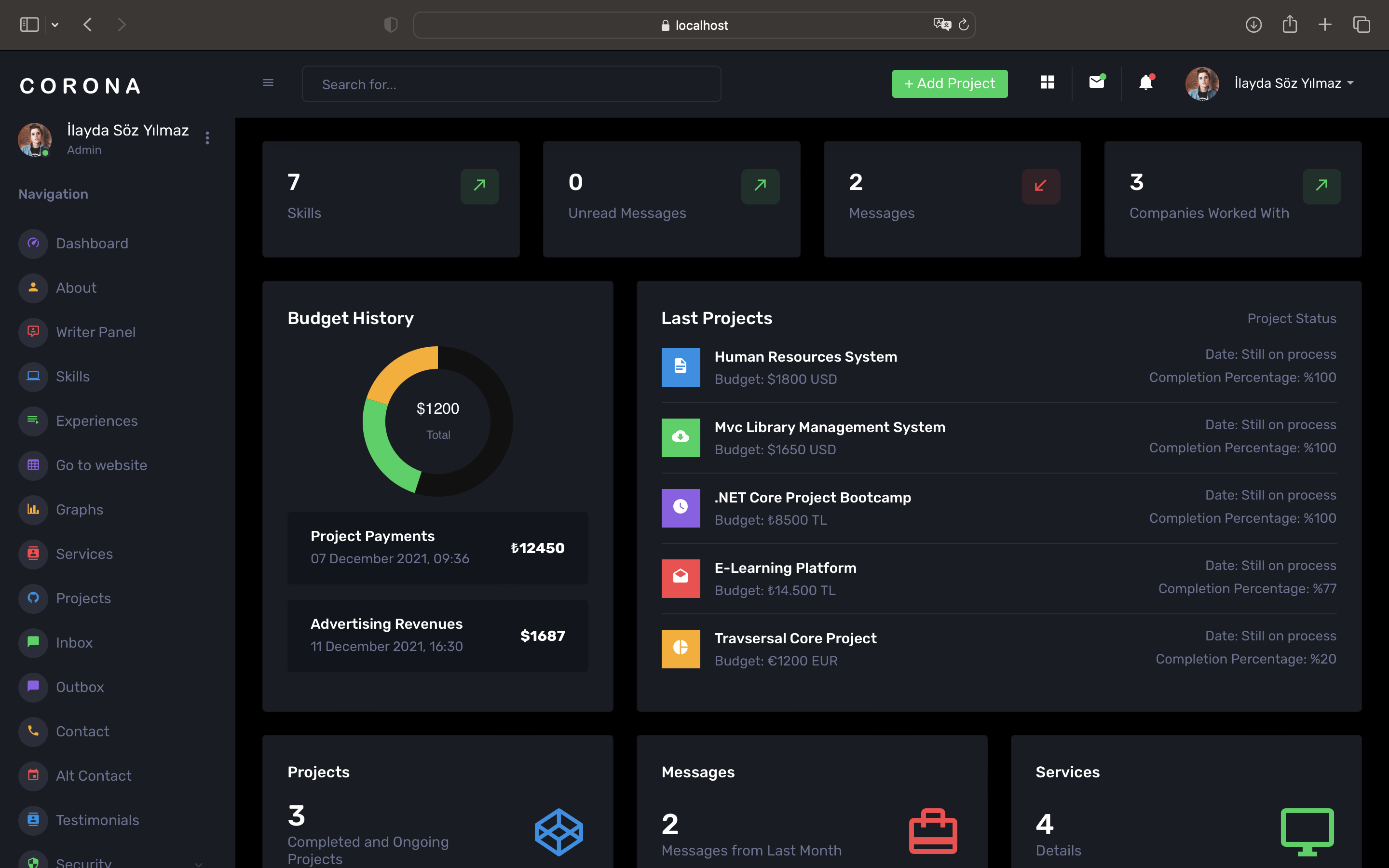 GitHub - ilaydasoz/PortfolioCoreProject
