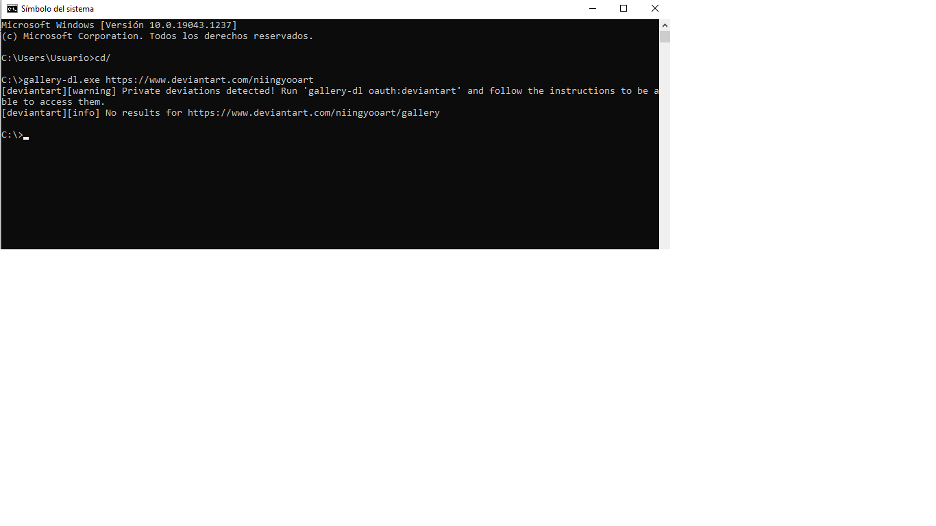 deviantart: private deviation detected · Issue #1930 · mikf/gallery-dl · GitHub
