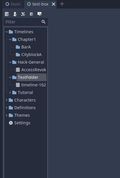 Timelines are deleted if folders are nested too far · Issue #402 · dialogic-godot/dialogic · GitHub