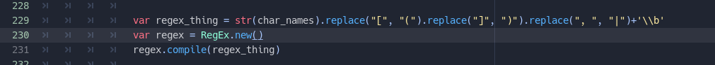 Regex name compiler throws errors when not escaping special characters · Issue #454 · dialogic ...