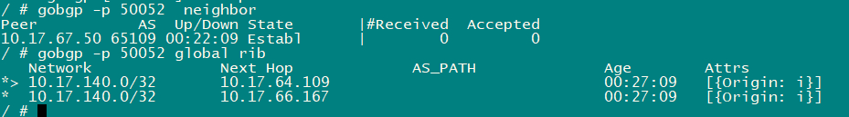 BGP router only learn one bgp route · Issue #191 · openelb/openelb · GitHub