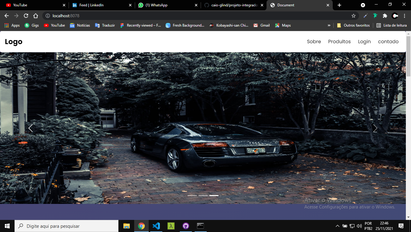 GitHub - caio-glind/projeto-integrador: projeto com nodejs
