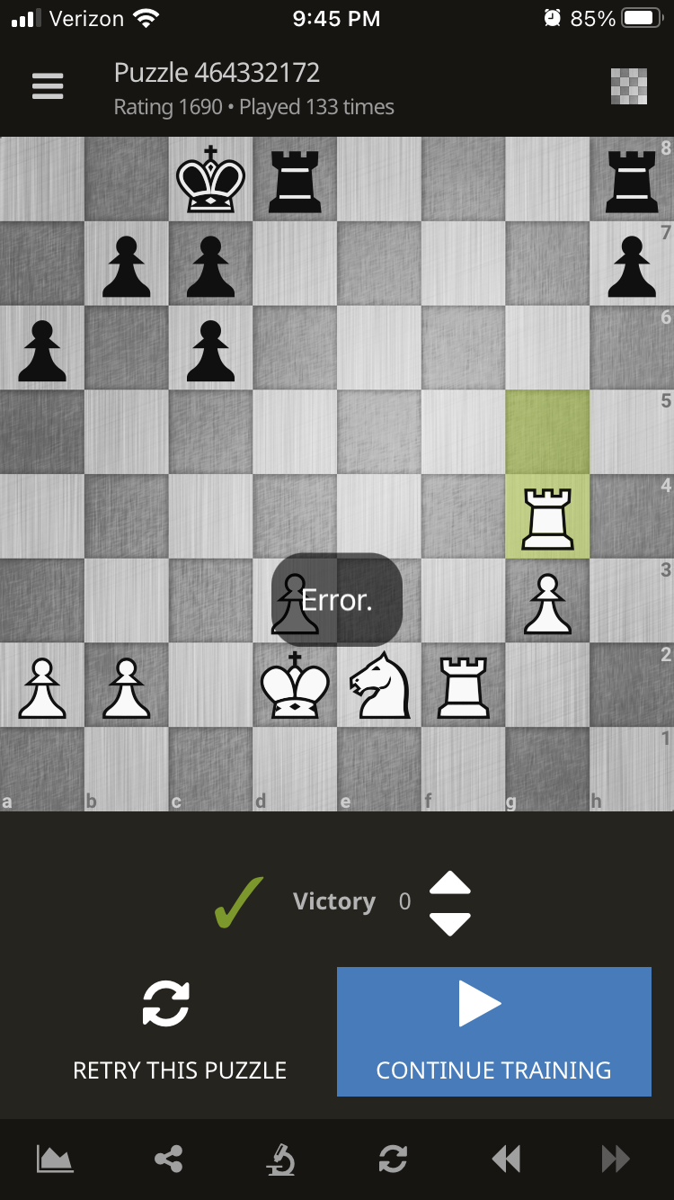 Error in puzzles · Issue #1496 · lichess-org/lichobile · GitHub