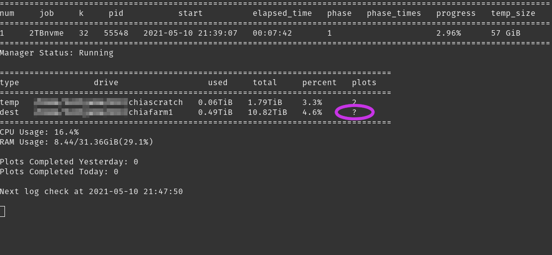 [Bug] Network directories are not recognized · swar Swar-Chia-Plot-Manager · Discussion #105 ...
