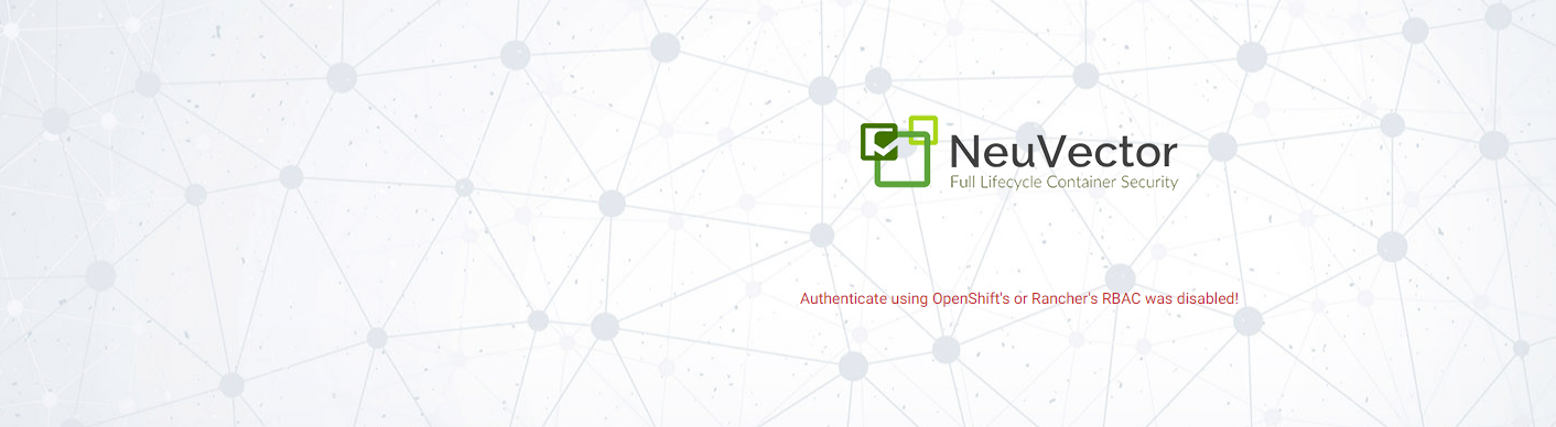 Authenticate using OpenShift's or Rancher's RBAC was disabled! #Tags:5.0.0 · Issue #240 ...