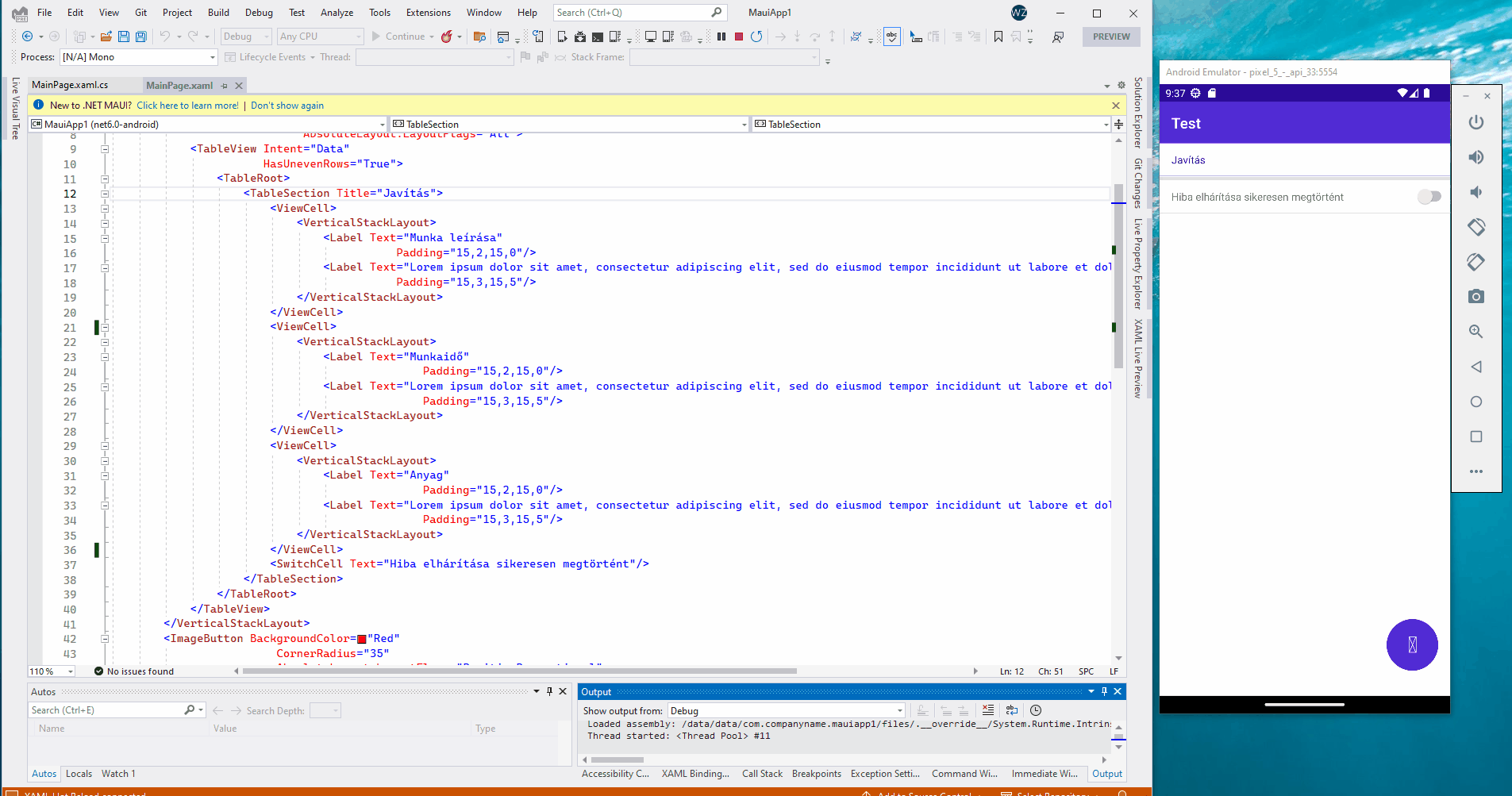 Multiple Viewcell In A Single Tableview Causes Them To Collapse On Android · Issue 10064