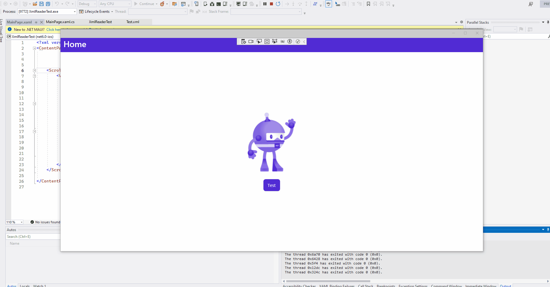 Xmlreader Performance · Issue 10103 · Dotnet Maui · Github