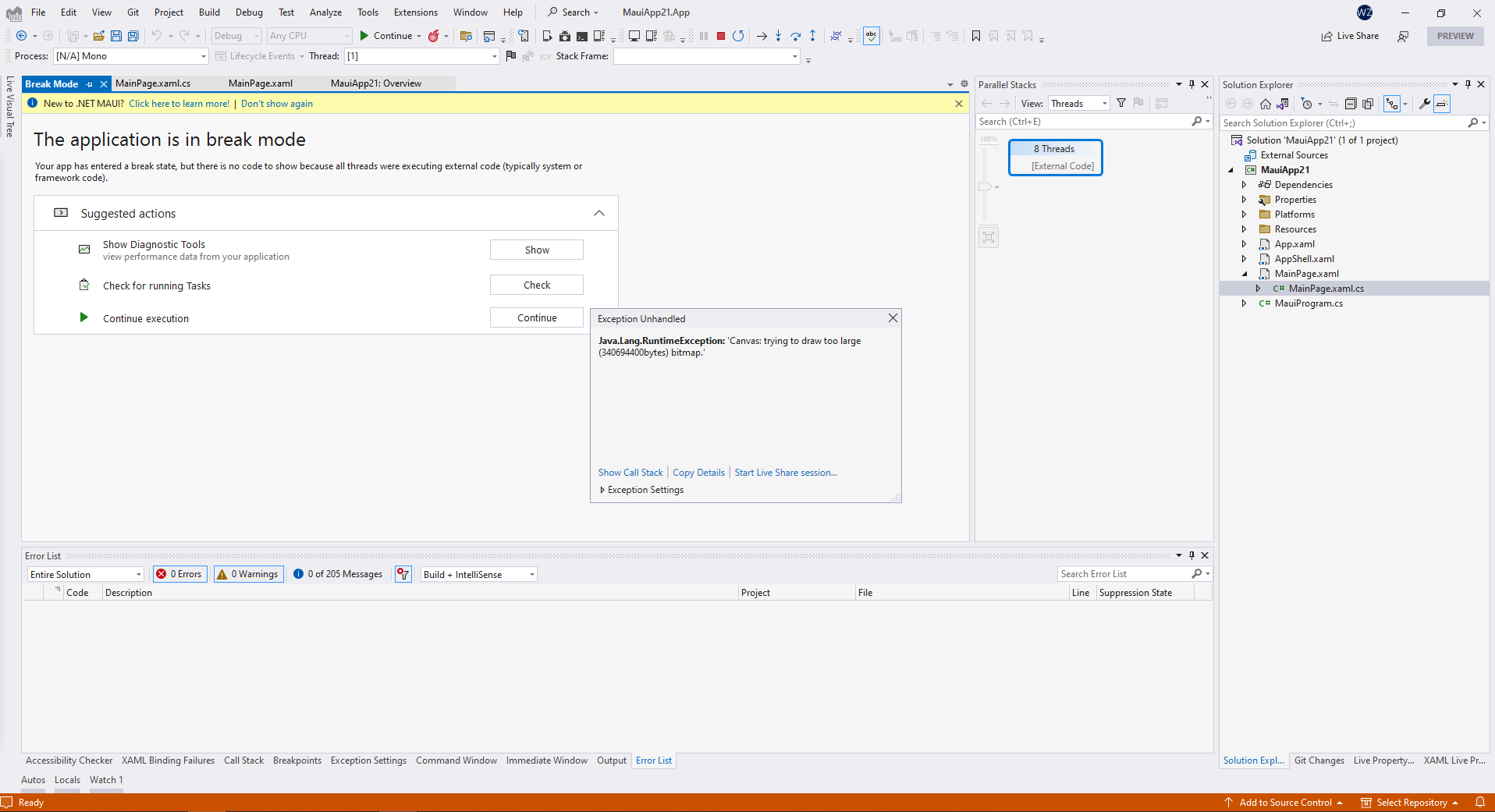 Image Crashes With Pictures From Bytearray Which Is Created With Drawingview Or Isnt Refreshed