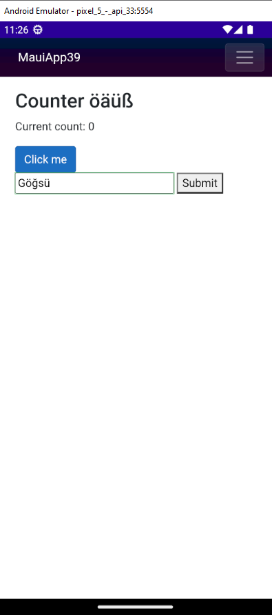 Android Emulator UTF8 Binding and Accent Support [Localization] · Issue #10723 · dotnet/maui ...