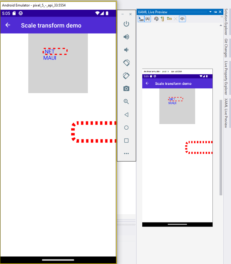 GraphicsView renders content outside of view · Issue #9183 · dotnet/maui · GitHub