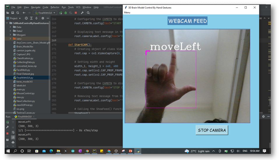 GitHub - ZiaUrRehman-bit/3D-Brain-Model-Control-By-Hand-Gestures-