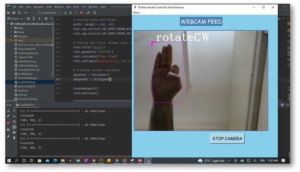 GitHub - ZiaUrRehman-bit/3D-Brain-Model-Control-By-Hand-Gestures-