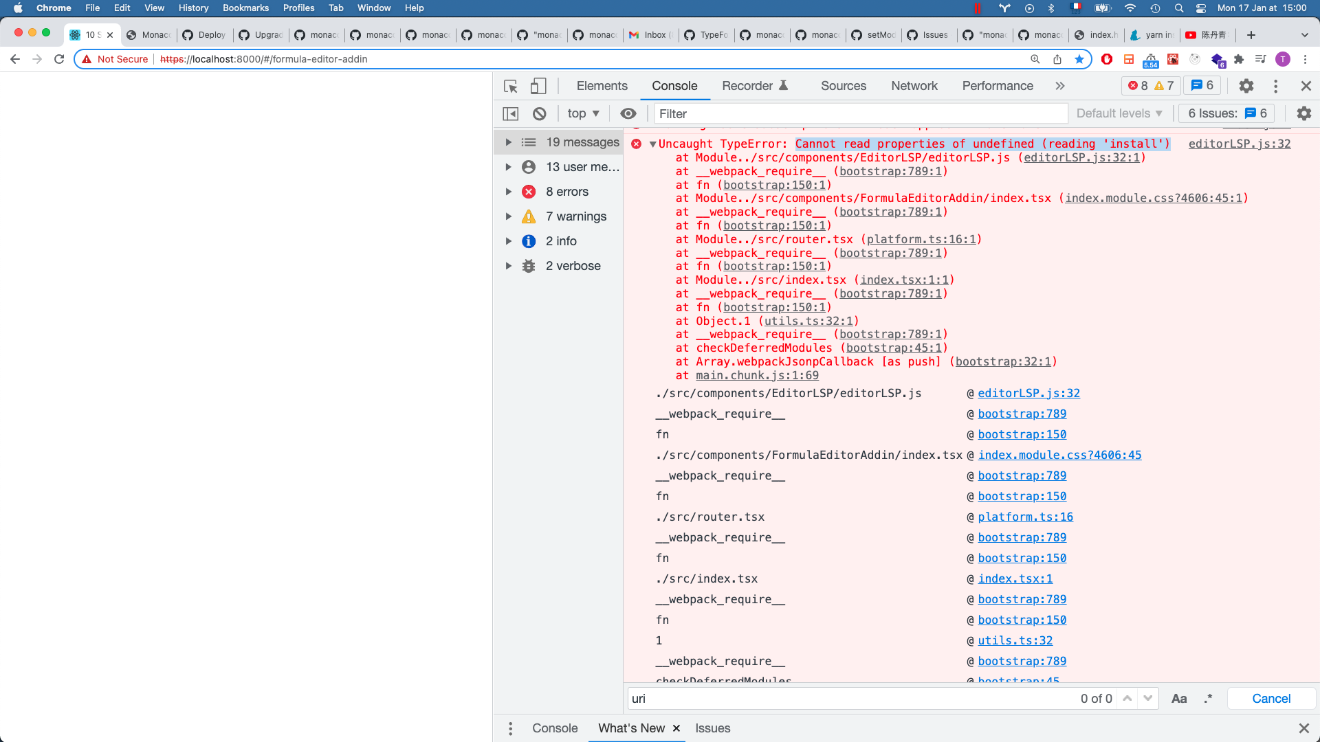 "monaco is not defined" after upgrading monaco-editor from 0.20.0 to 0.31.1 · Issue #312 ...