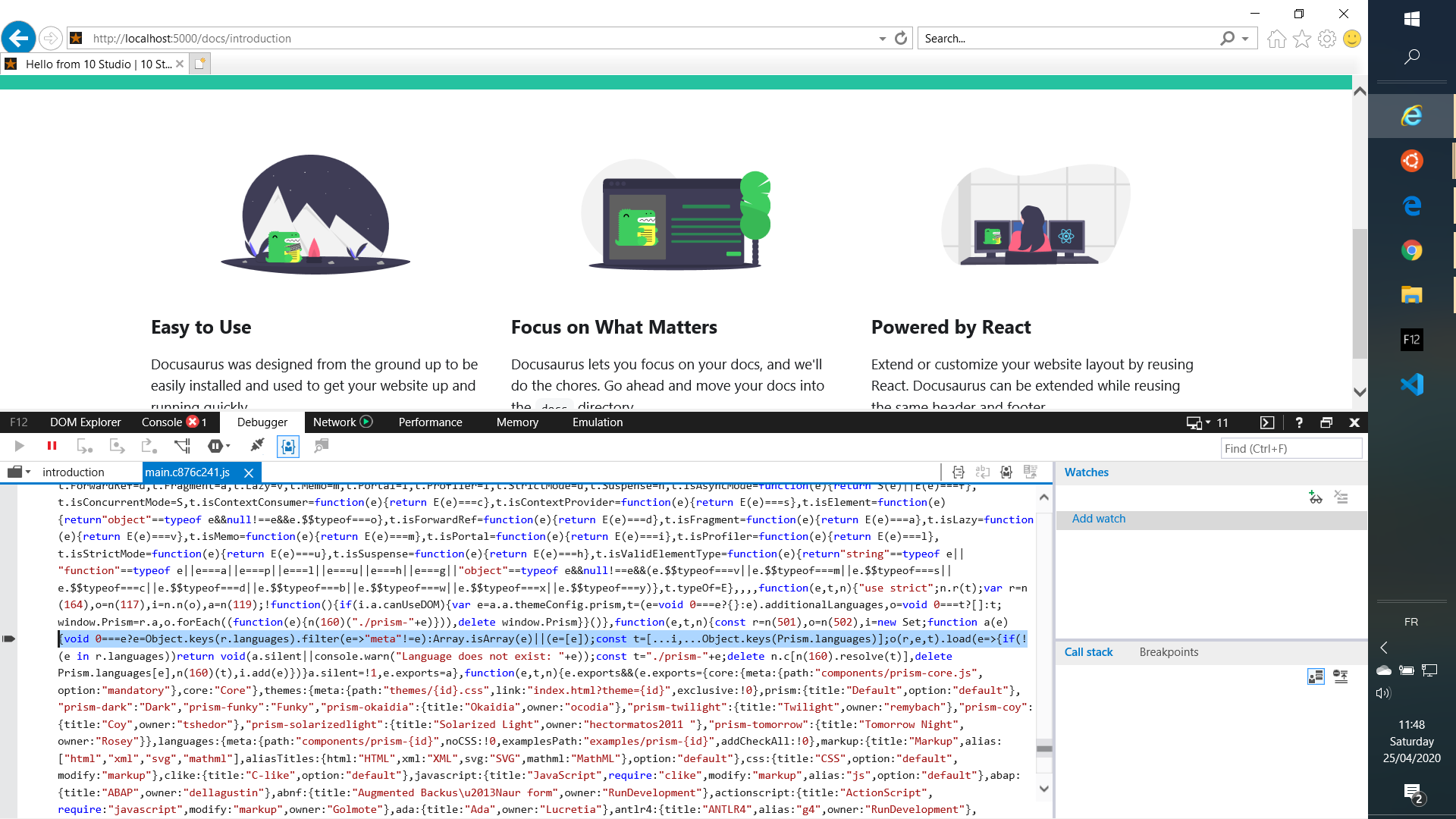 How to make Docusaurus support IE? · Issue #2657 · facebook/docusaurus · GitHub