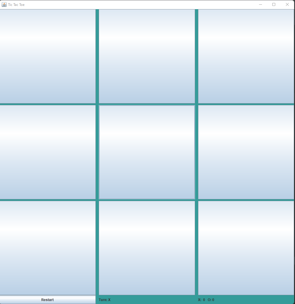 GitHub - LukaszTeczaGit/Tictactoe: Tic tac toe written in java swing ...