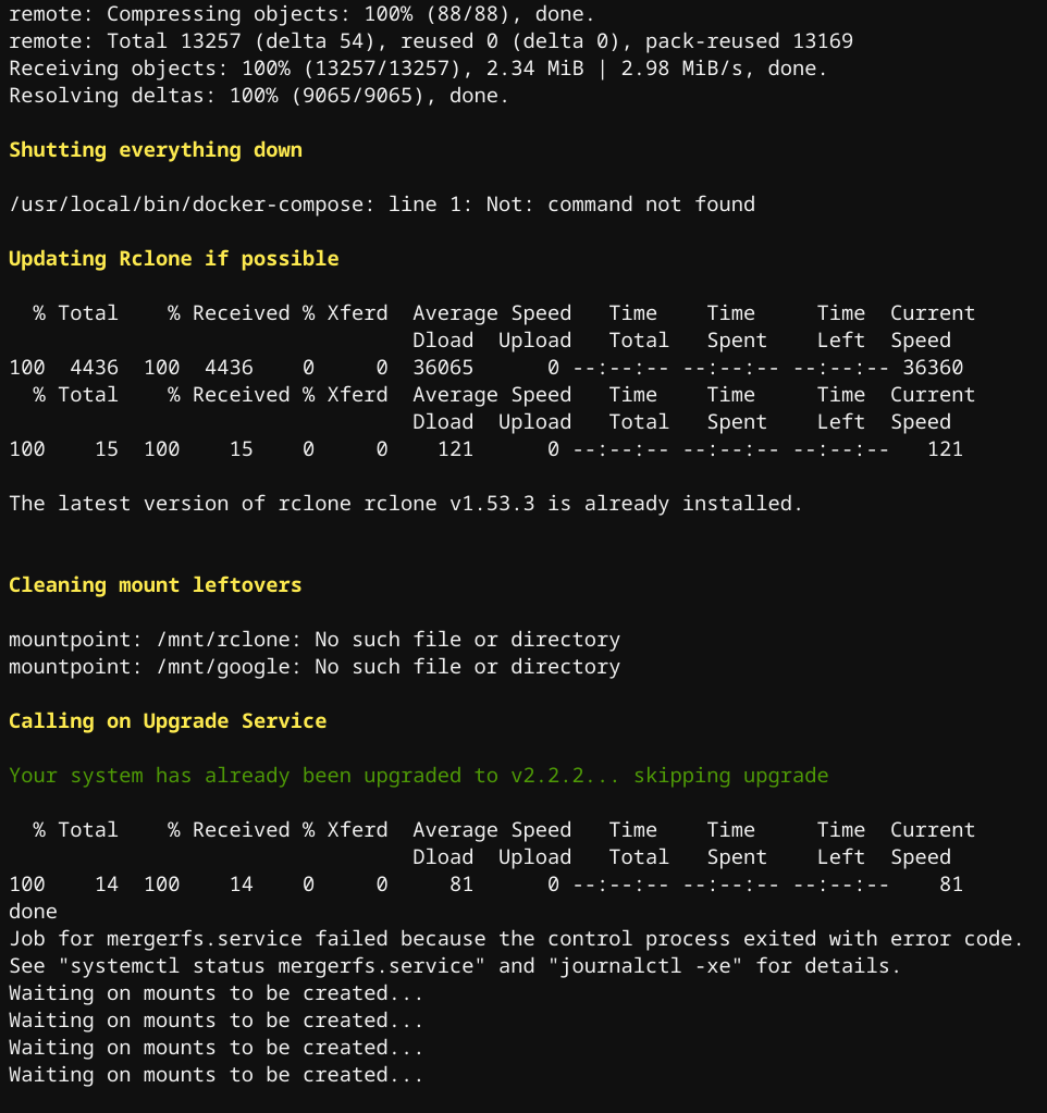 Strange behaviour Mount and Rclone config · Issue #162 · TechPerplexed/Gooby · GitHub