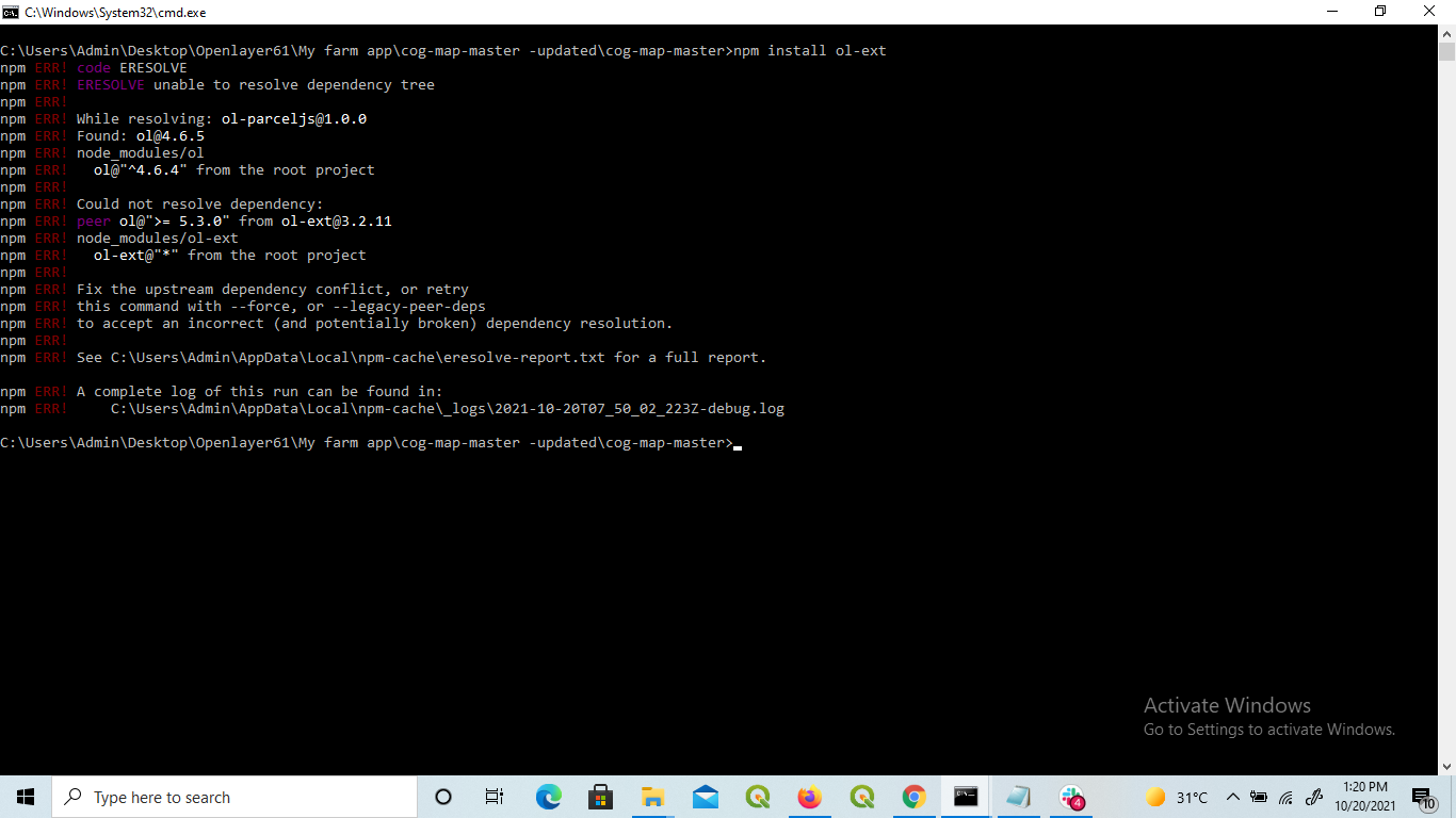 Cannot resolve dependency 'ol-ext/filter/Crop' · Issue #684 · Viglino ...
