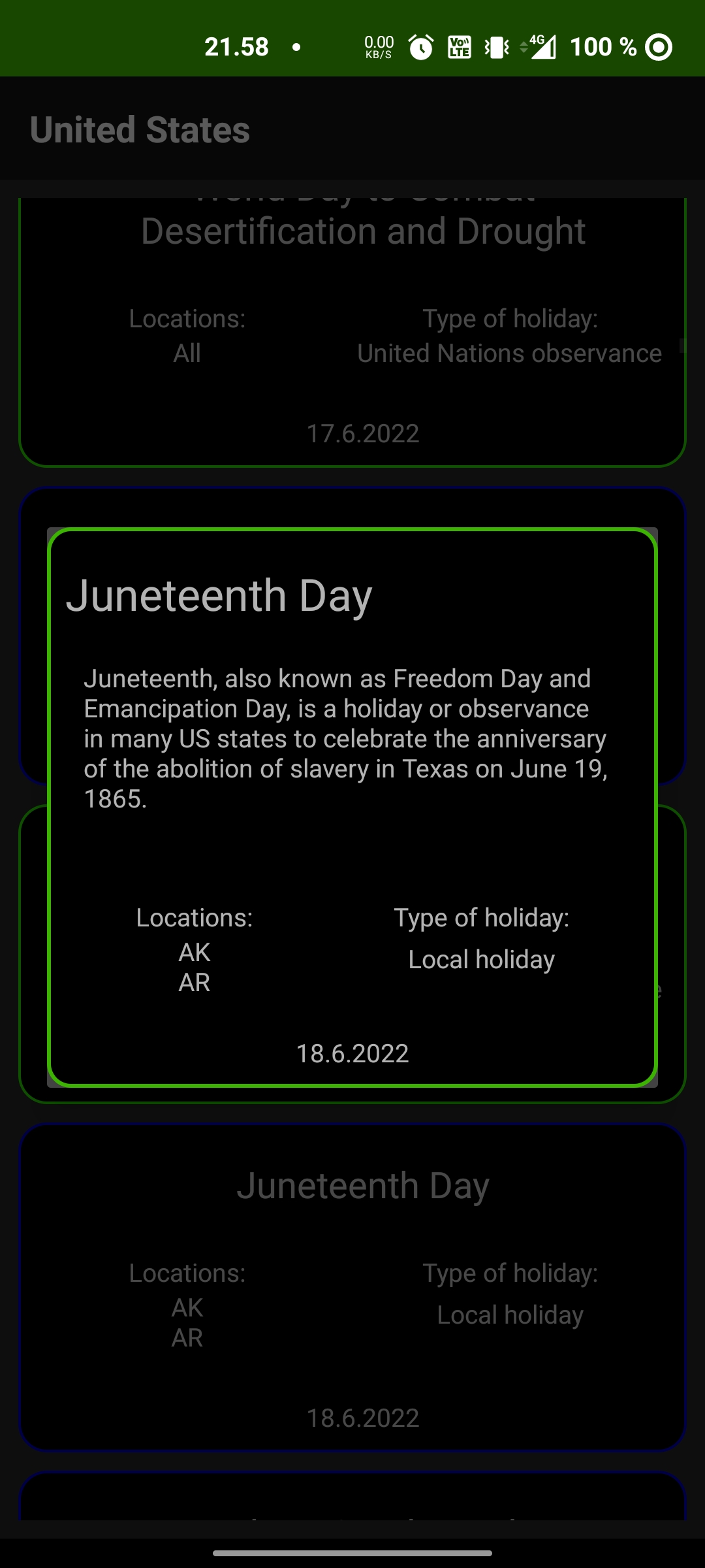 GitHub - villeN24/HolidayApp