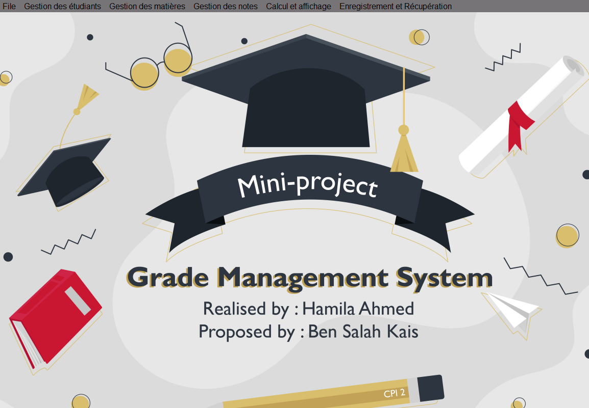 GitHub - ahmedhamila/Grade-Management: Grade Management System Using PyQt5