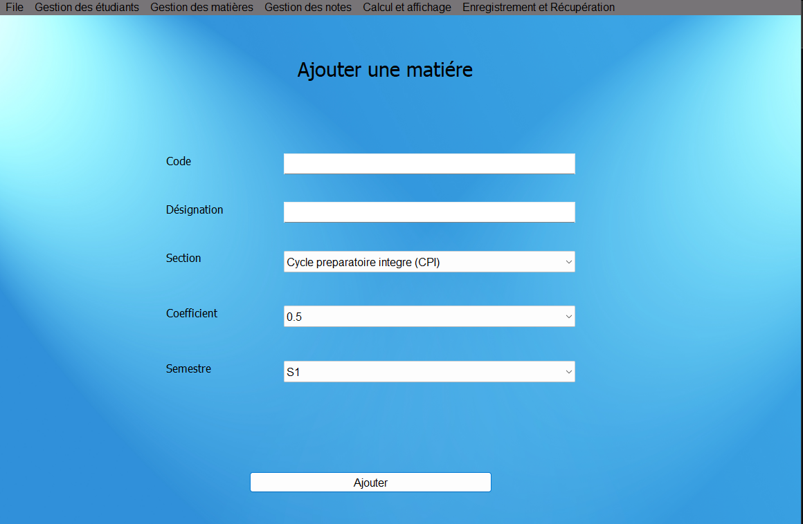 Github Ahmedhamila Grade Management Grade Management System Using Pyqt5