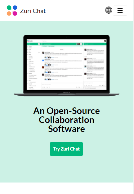 fix the landing page errors by Izcomayana · Pull Request #2802 · zurichat/zc_main · GitHub