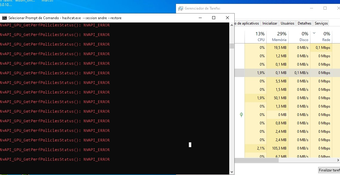 Nvapi error · Issue #3495 · hashcat/hashcat · GitHub
