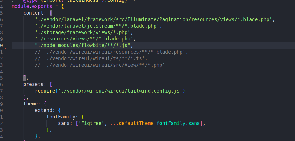 Jetstream default button not working when run php artisan optimize ...