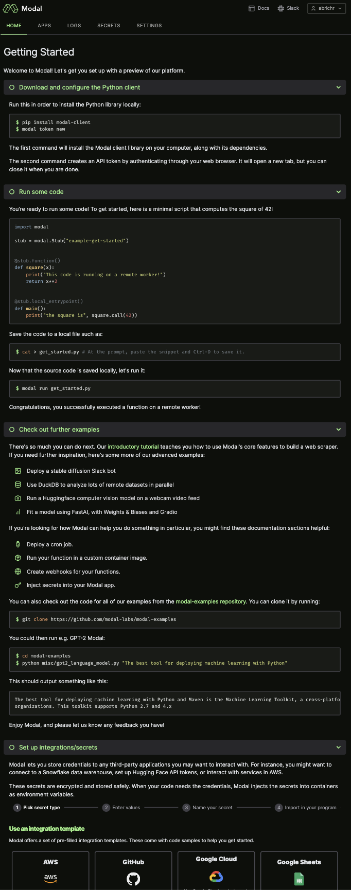 Explore modal.com · Issue #113 · OpenAdaptAI/OpenAdapt · GitHub