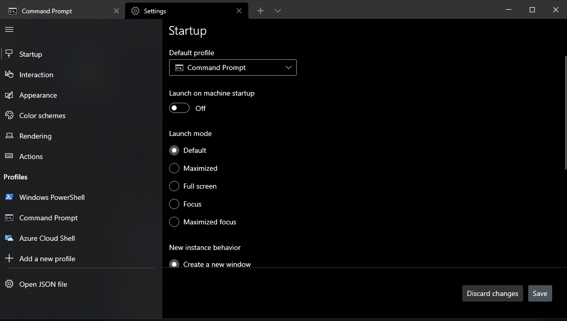 Default Terminal Application option not showing · Issue #393 · MicrosoftDocs/terminal · GitHub