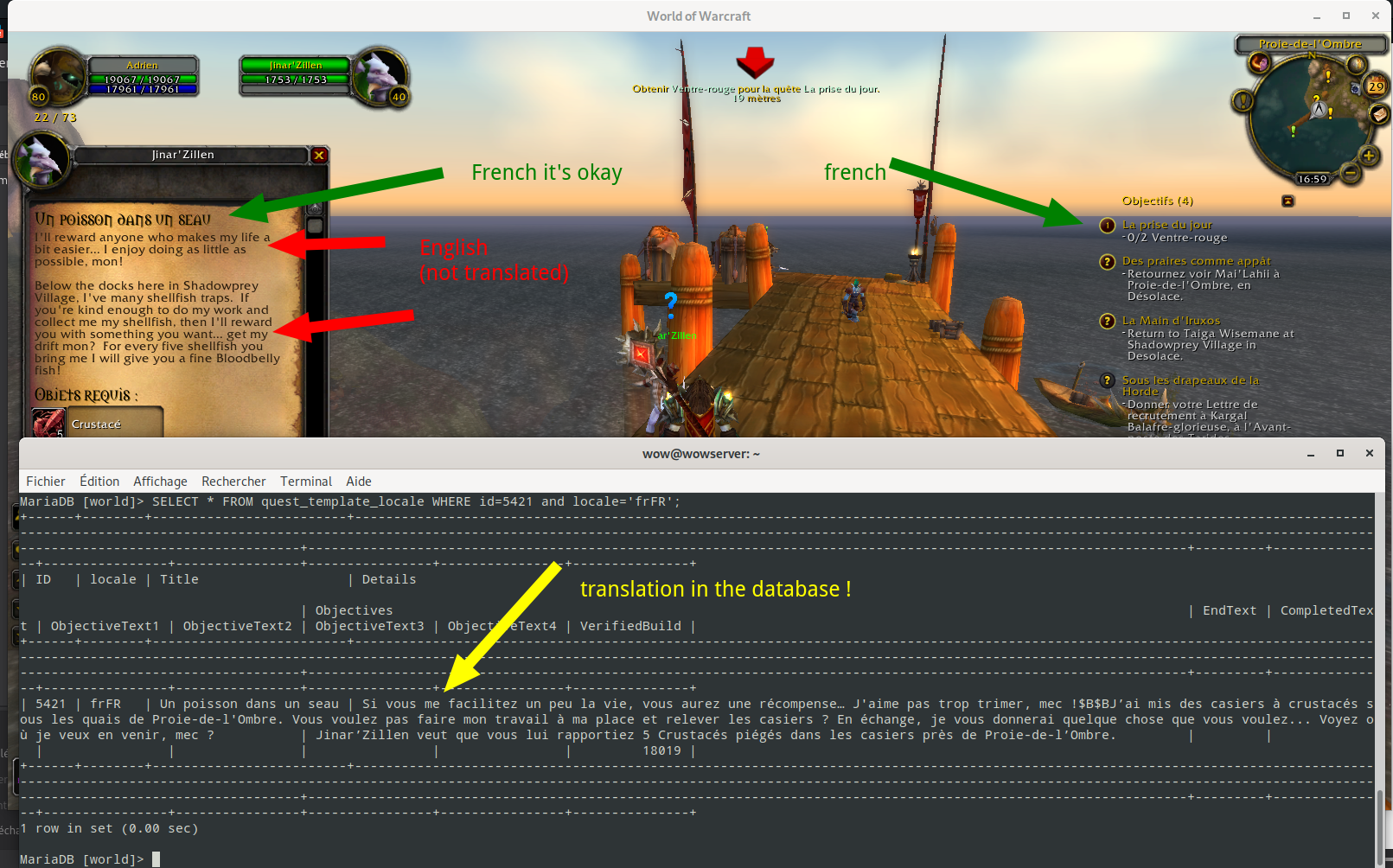 Some quests not translated · Issue #23836 · TrinityCore/TrinityCore · GitHub