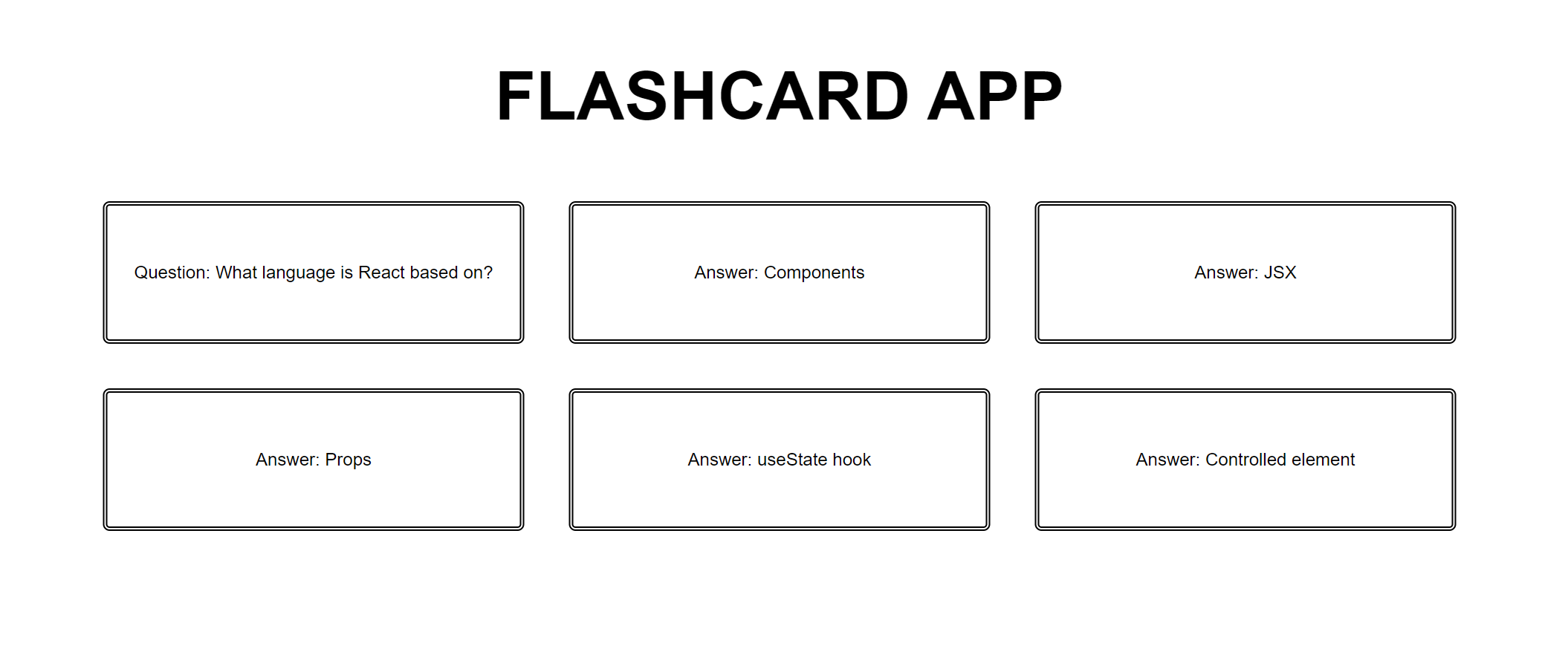 GitHub - suhas-sunder/flashcard-exercise: This project displays flash ... GitHub - suhas-sunder/flashcard-exercise: This project displays flash ...