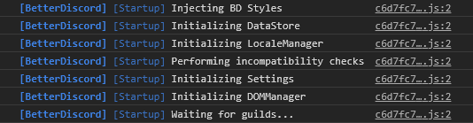 [Bug] BetterDiscord does not start - Only showing "Settings" Tab · Issue #692 · BetterDiscord ...