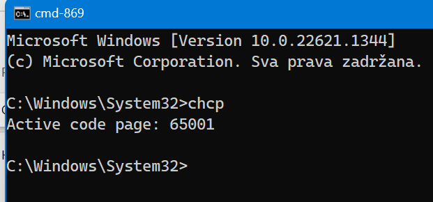 Conhost Doesnt Honour The Codepage Stored In Shortcuts · Issue 14942 · Microsoftterminal · Github