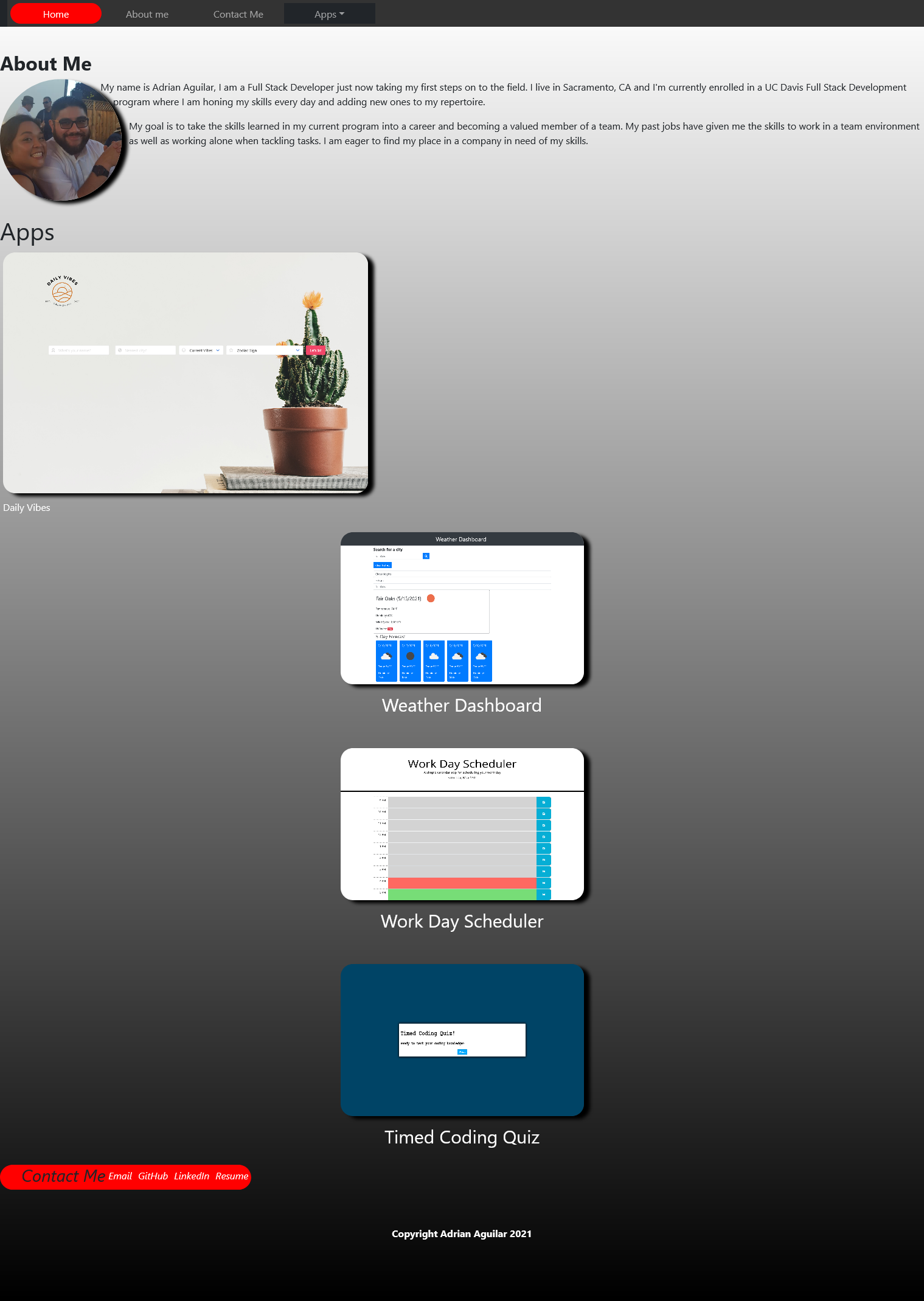 GitHub - Ascension23/Portfolio: This is my portfolio page. I will use ...