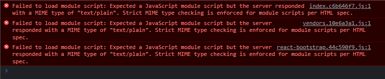 Opening Bazarr in browser renders white page and throws errors in the console. · Issue #1850 ...