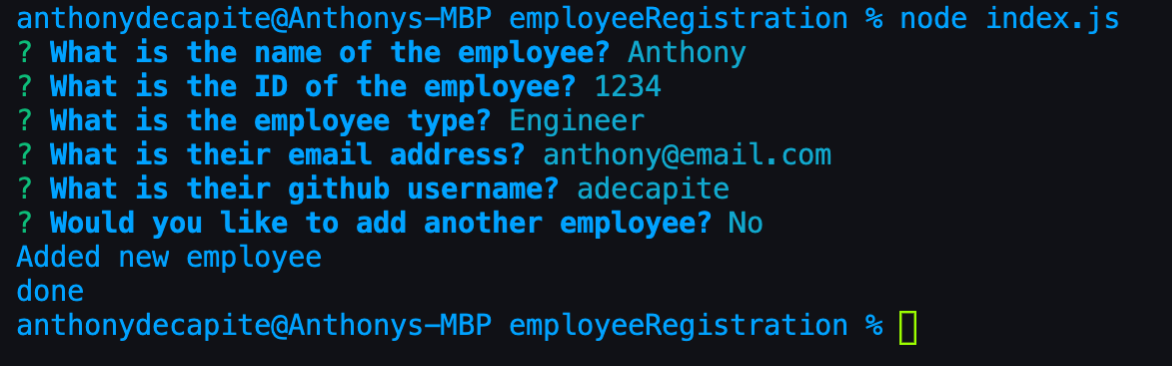 GitHub - adecapite/employeeRegistration
