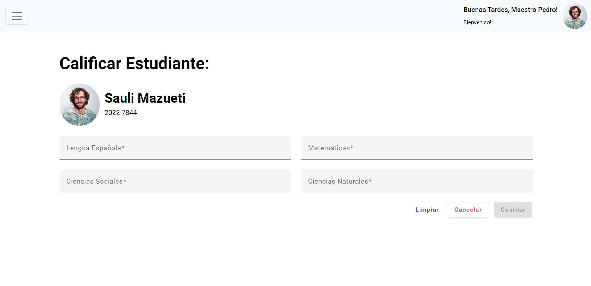 GitHub - eliangermosen/ControlEstudiantil: Este es el Frontend de un proyecto Full Stack ...